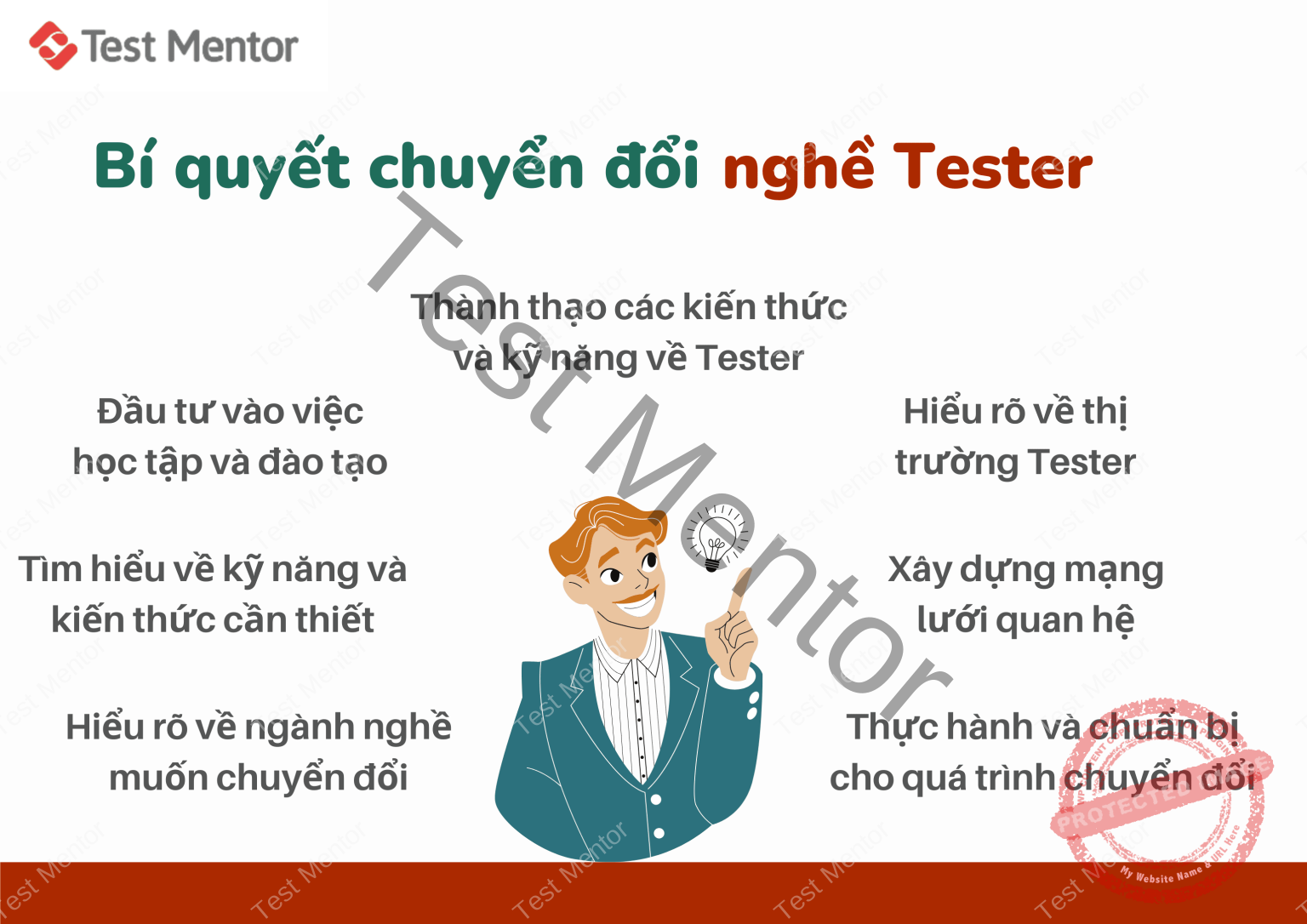 Tester trái ngành - Bí quyết chuyển đổi ngành nghề thành công - Test Mentor