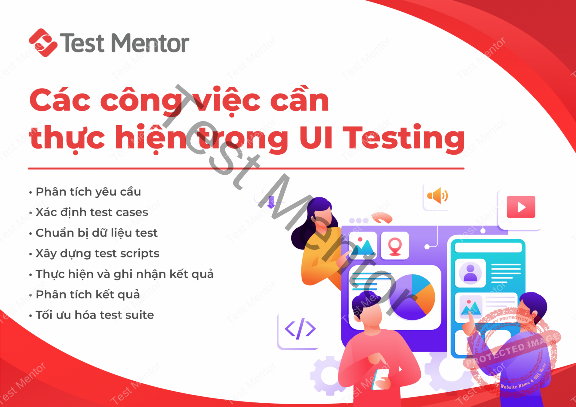 UI Testing là gì? Cách tạo Test Case UI cho người mới bắt đầu - Test Mentor