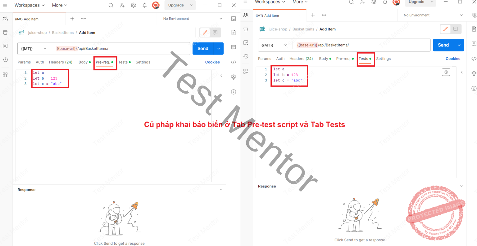 Sử dụng biến trong POSTMAN: Cách tối ưu hóa kiểm thử API - Test Mentor