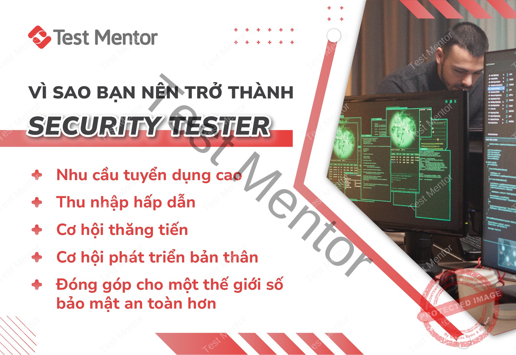 5 Lý do thuyết phục bạn trở thành một Security Tester - Test Mentor