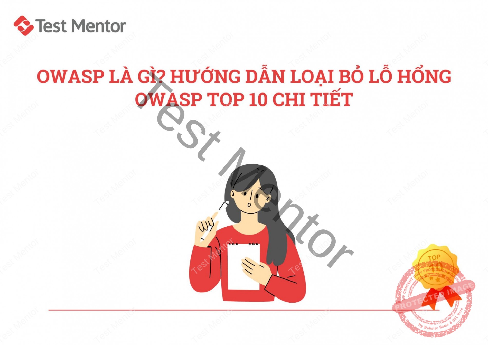 OWASP là gì? Hướng dẫn loại bỏ lỗ hổng OWASP Top 10 chi tiết - Test Mentor